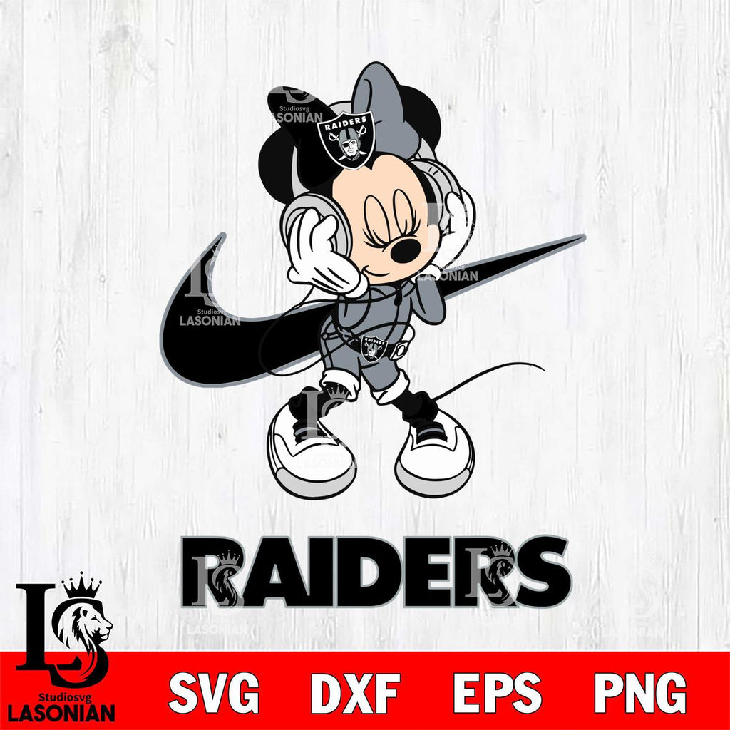 Las Vegas Raiders Minnie Mouse Dancing NIKE – lasoniansvg