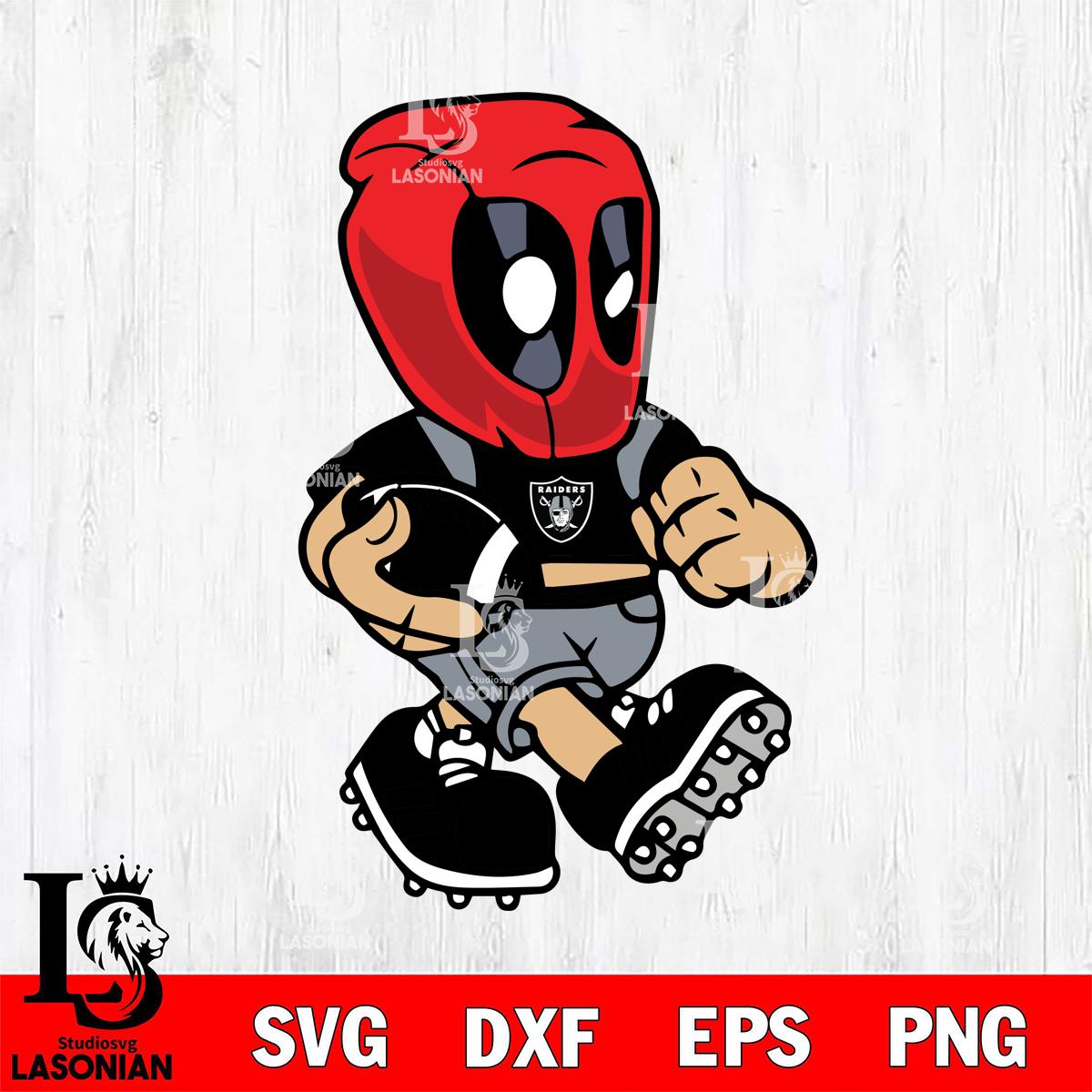 Las Vegas Raiders deadpool 3 Sport – lasoniansvg