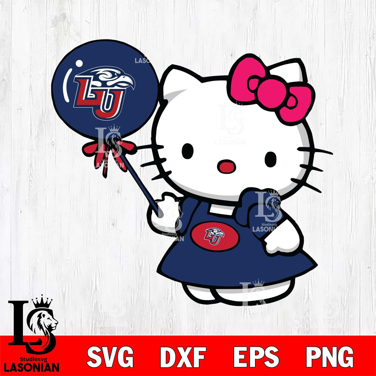 Liberty Flames Cute Hello Kitty 2 – lasoniansvg