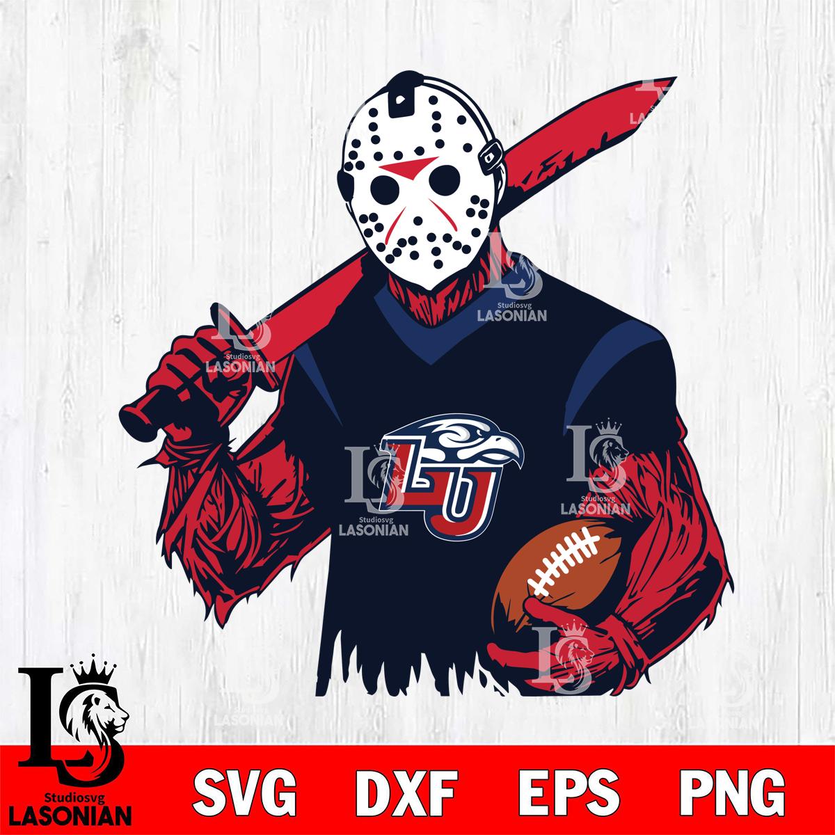 Liberty Flames Jason Voorhees Horror Halloween 2 – lasoniansvg