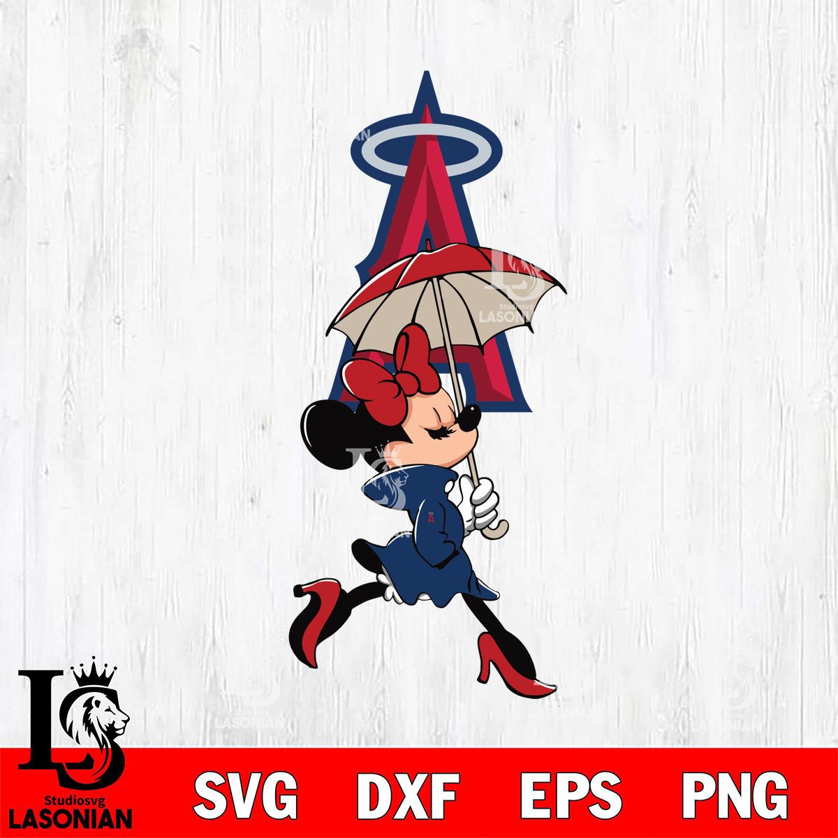 Los Angeles Angels Fancy Minnie – lasoniansvg