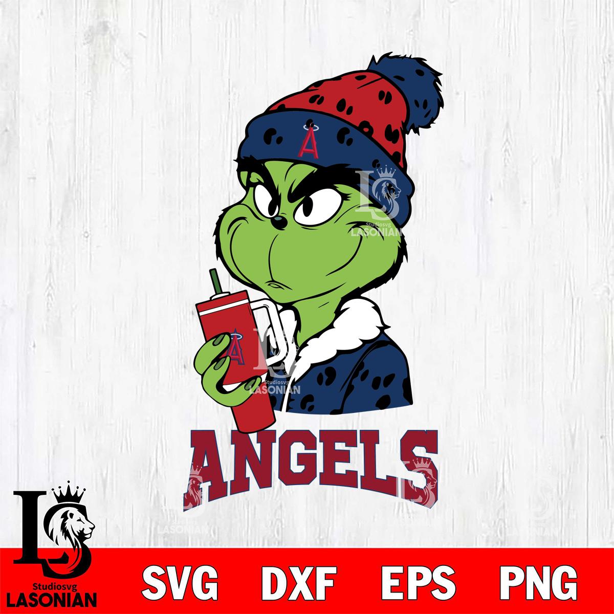 Los Angeles Angels Grinch Bougie Leopard – lasoniansvg