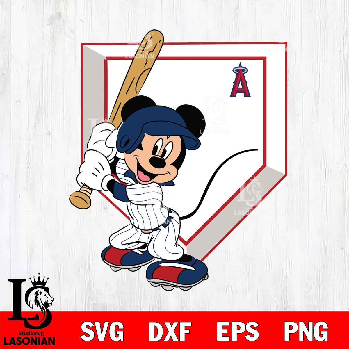 Los Angeles Angels Mickey 3 – lasoniansvg