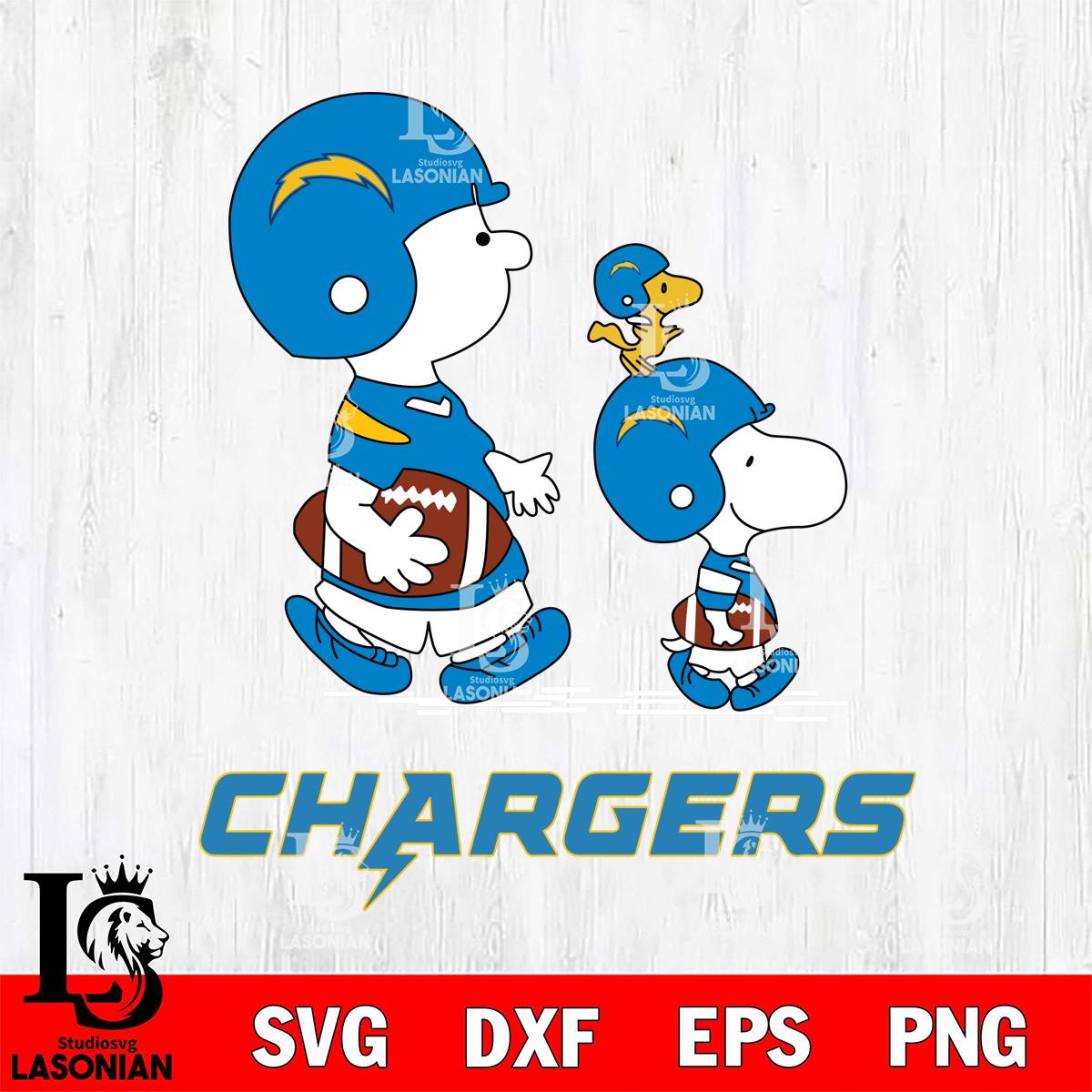 Los Angeles Chargers Snoopy Sport – lasoniansvg