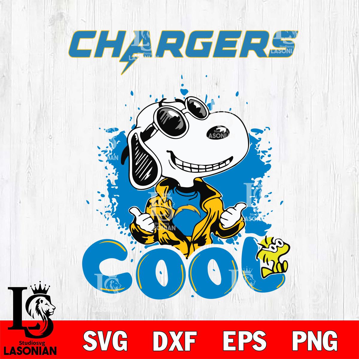 Los Angeles Chargers Snoopy Sport 7 – lasoniansvg