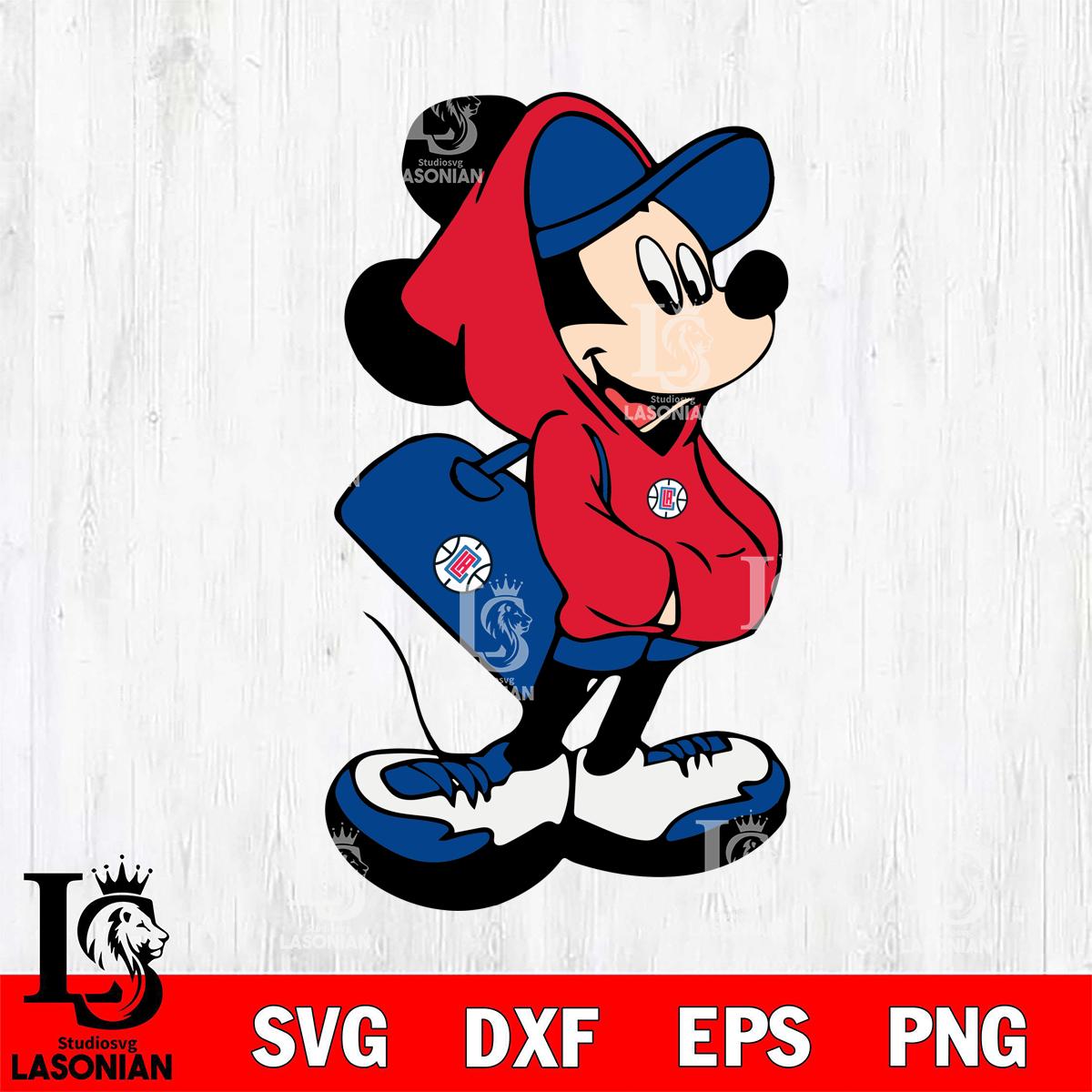 Los Angeles Clippers Mickey – lasoniansvg
