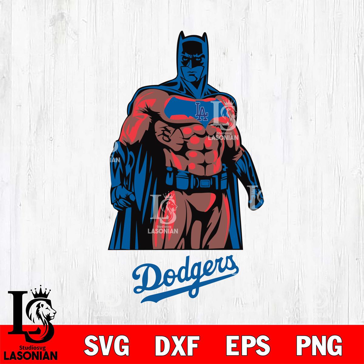 Los Angeles Dodgers Batman Baseball MLB – lasoniansvg