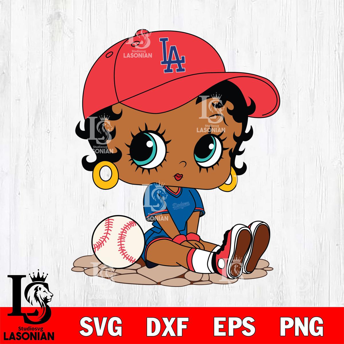 Los Angeles Dodgers Betty Boop MLB 9 – lasoniansvg