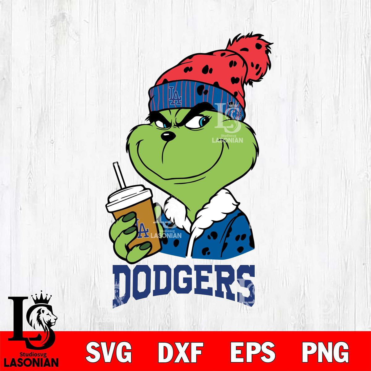 Los Angeles Dodgers Grinch hat – lasoniansvg