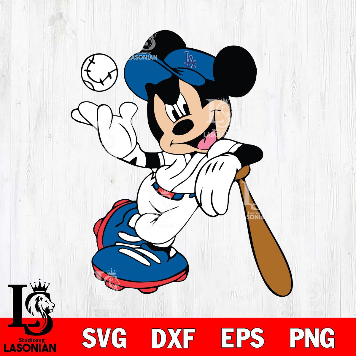 Los Angeles Dodgers Mickey – lasoniansvg