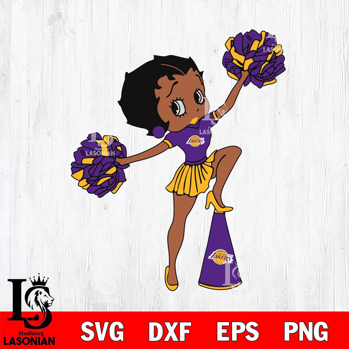 Los Angeles Lakers Girls sport 2 – lasoniansvg