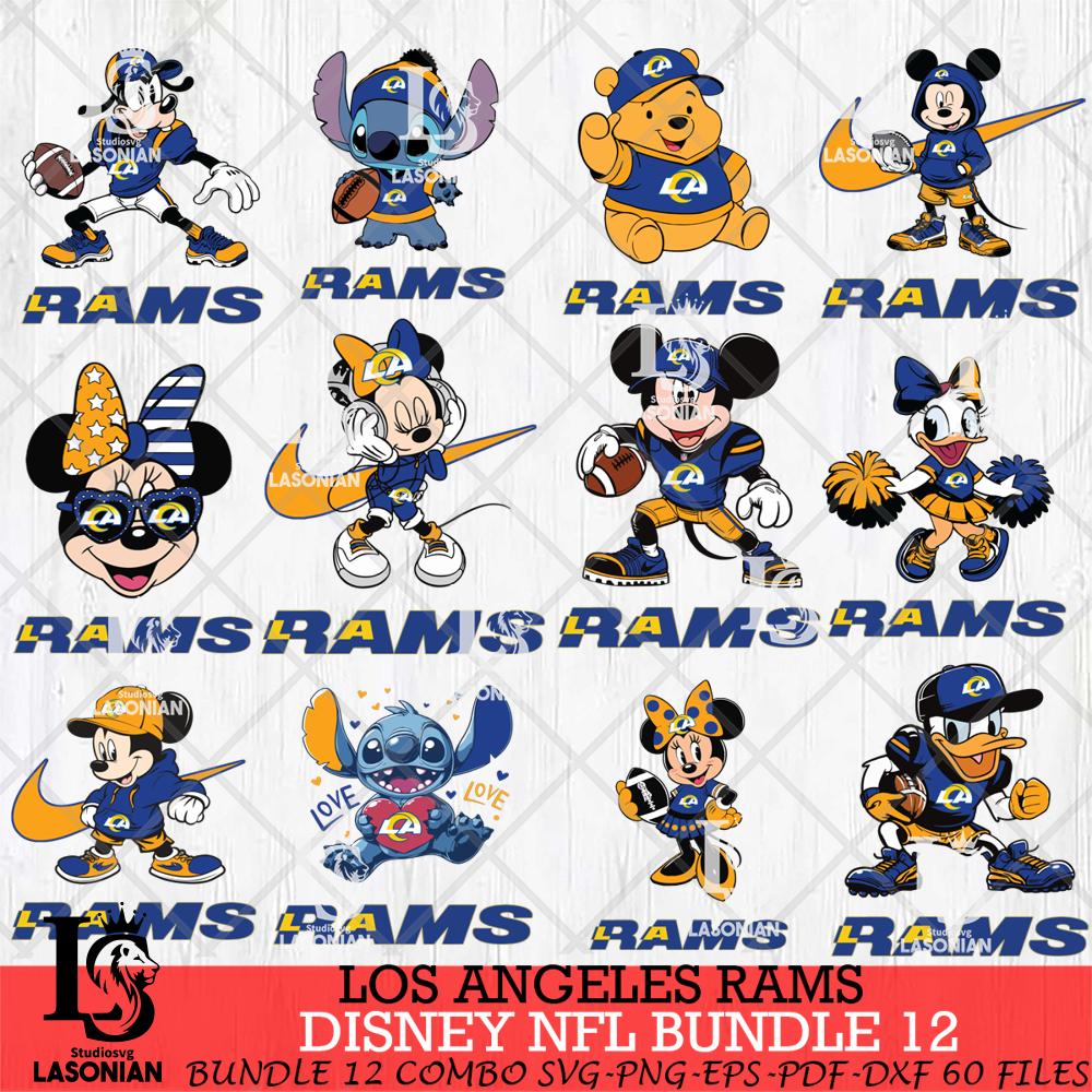 Los Angeles Rams Disney NFL Bundle Svg PNG 12 – lasoniansvg