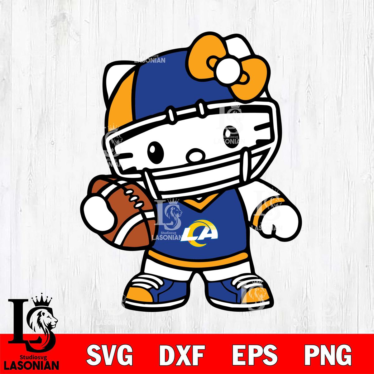Los Angeles Rams Hello Kitty sport 2 – lasoniansvg