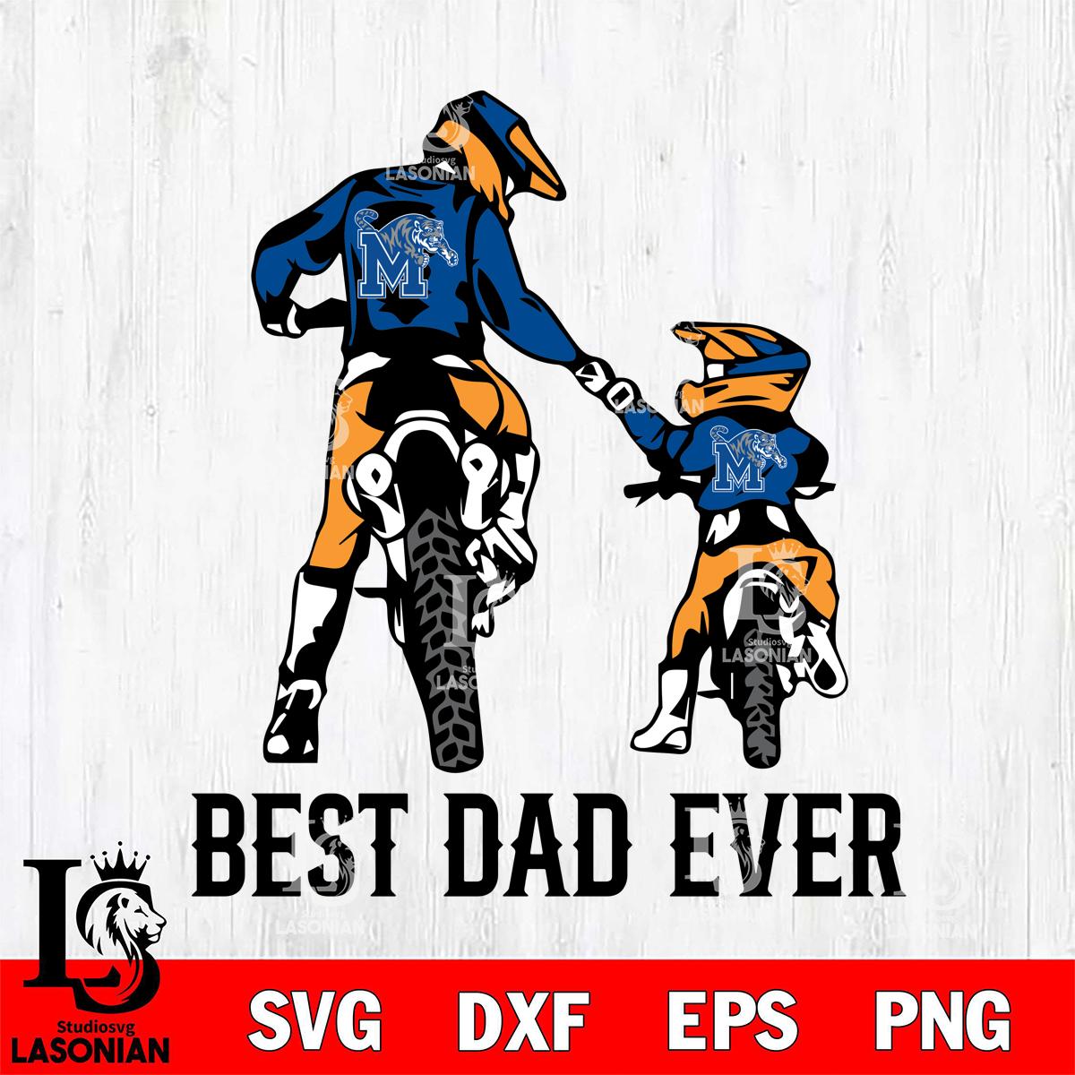 Memphis Tigers Best Dad Ever – lasoniansvg
