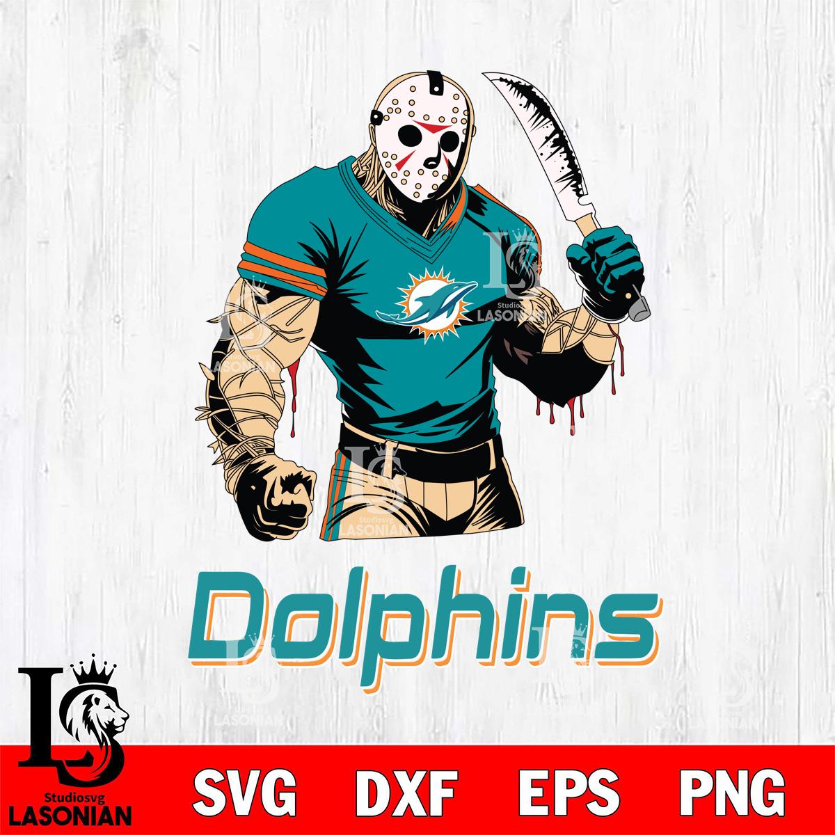 Miami Dolphins Jason Voorhees – lasoniansvg