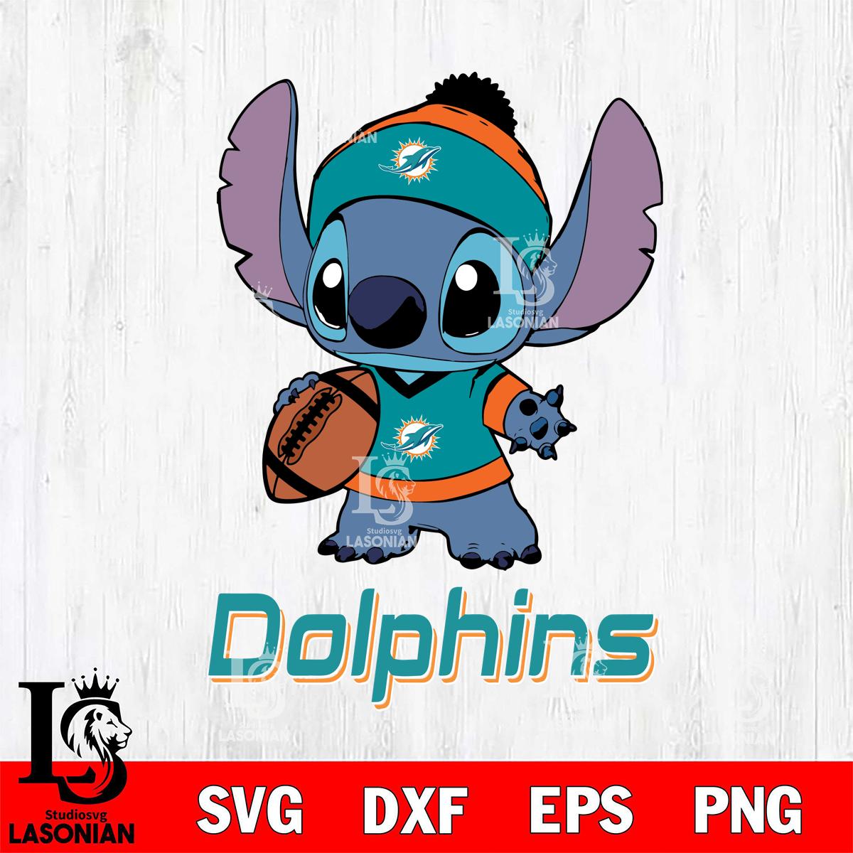 Miami Dolphins Stitch Disney – lasoniansvg