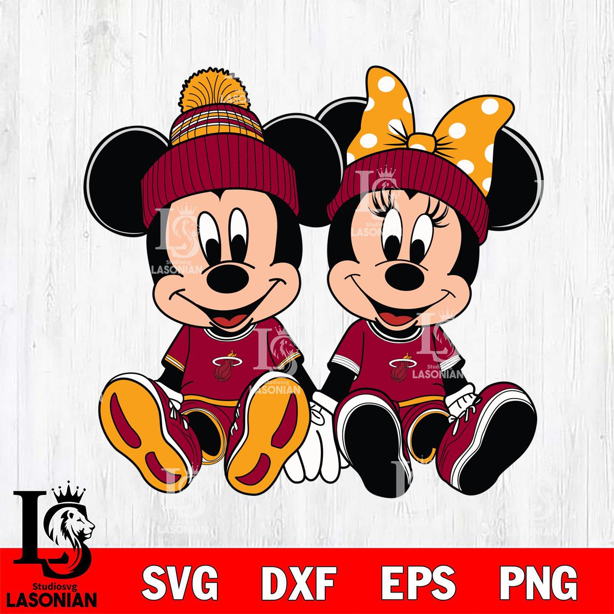 Miami Heat Mickey Minne 3 Nba – lasoniansvg