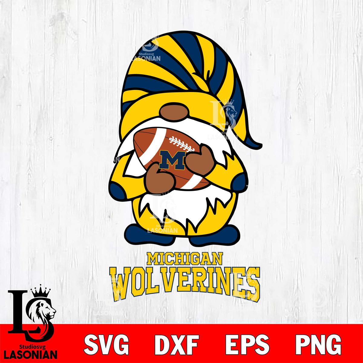 Michigan Wolverines Gnomes Football – lasoniansvg