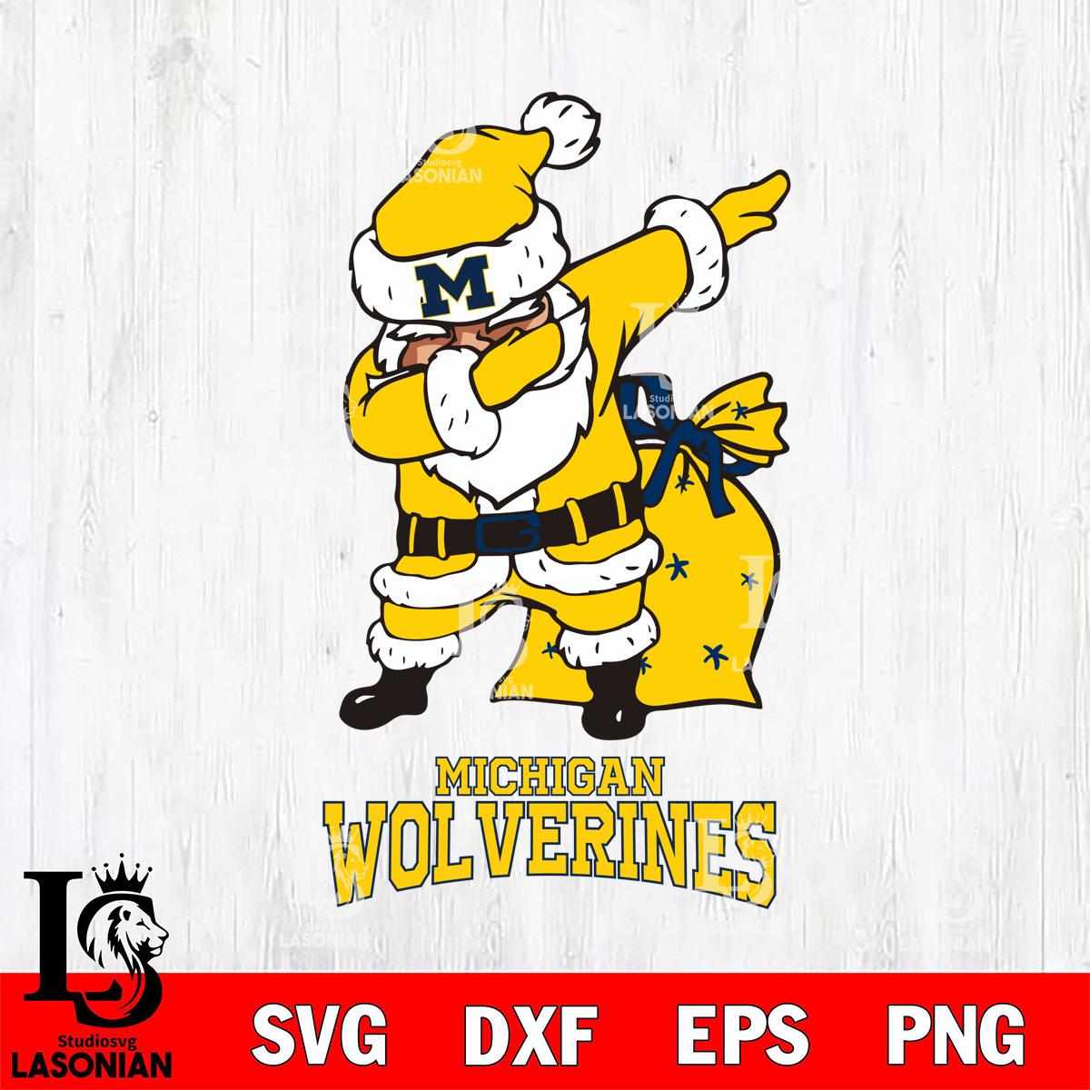 Michigan Wolverines Santa Claus Ugly – lasoniansvg