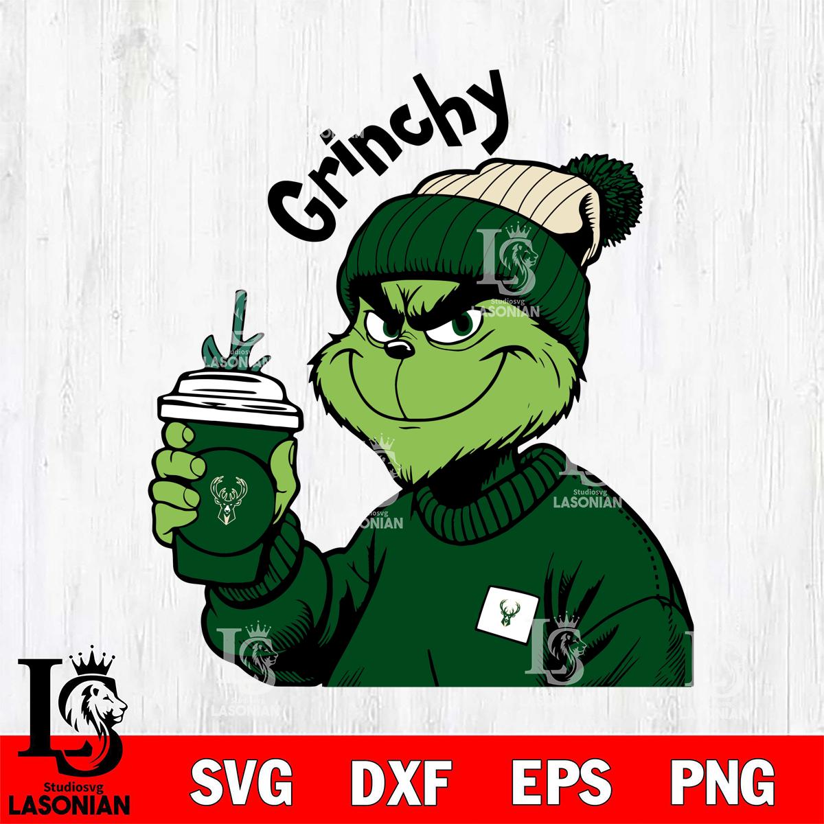 Milwaukee Bucks Boujee Grinch 10 – lasoniansvg