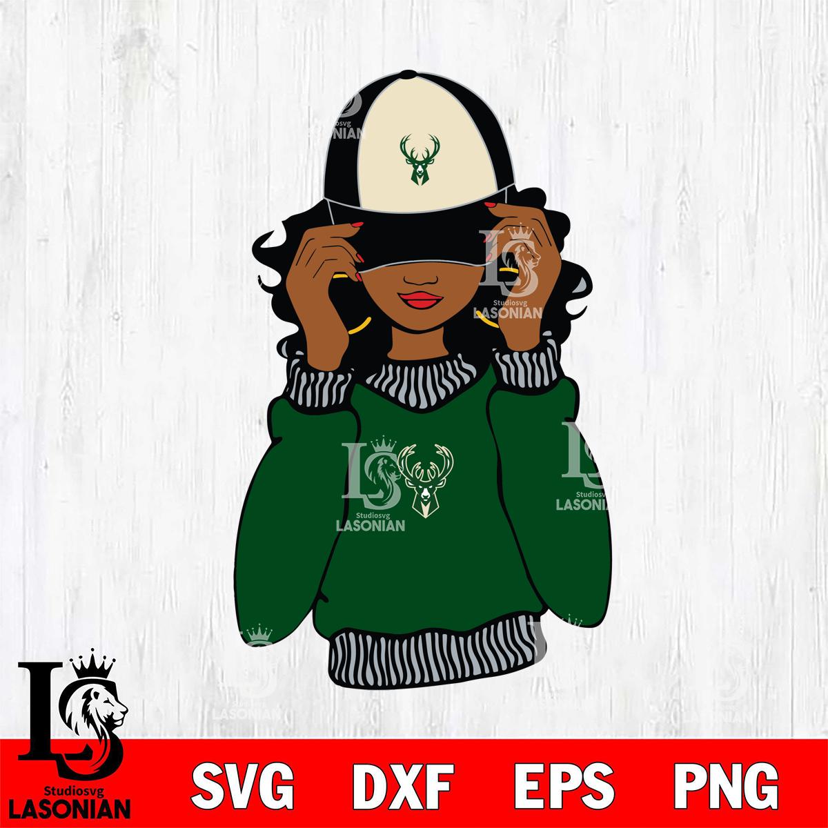 Milwaukee Bucks Girls sport 7 – lasoniansvg