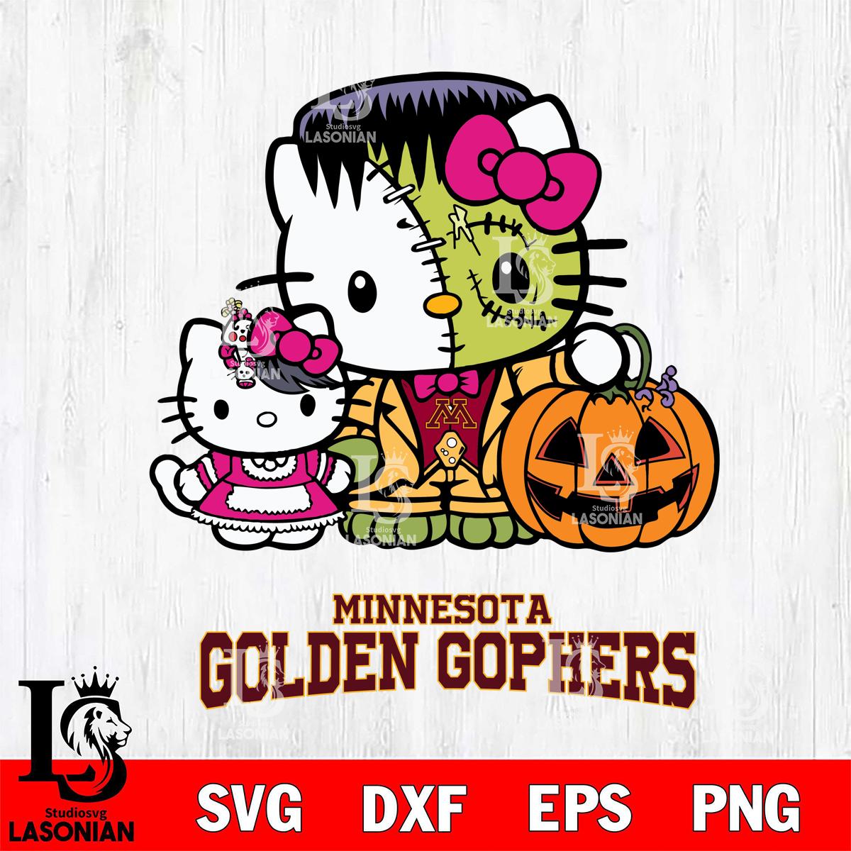 Minnesota Golden Gophers Hello Kitty Horror 10 – lasoniansvg