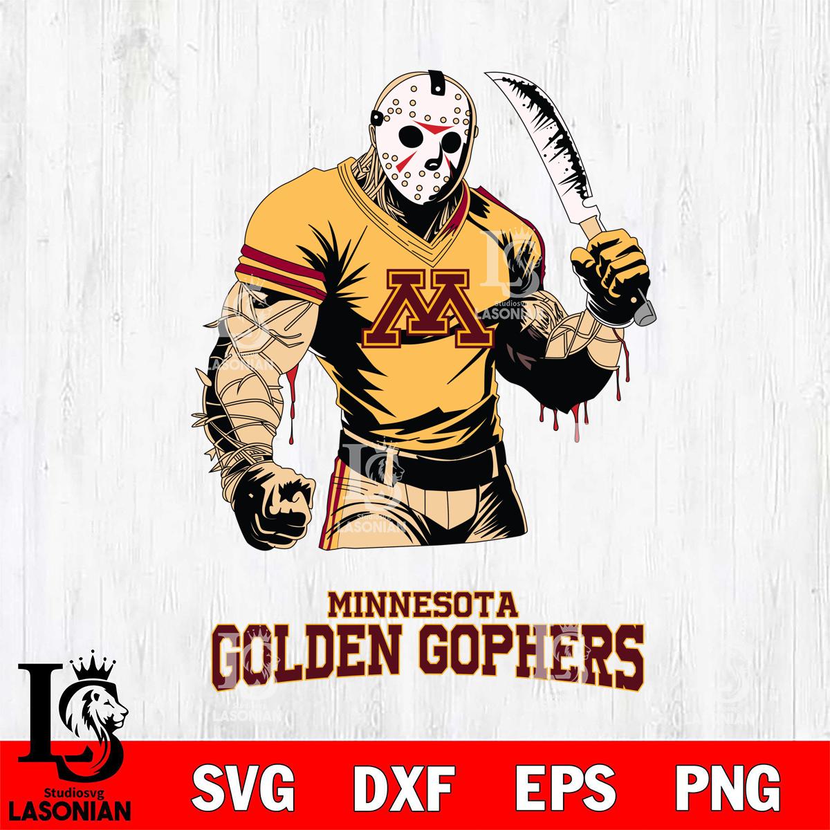 Minnesota Golden Gophers Jason Voorhees – lasoniansvg