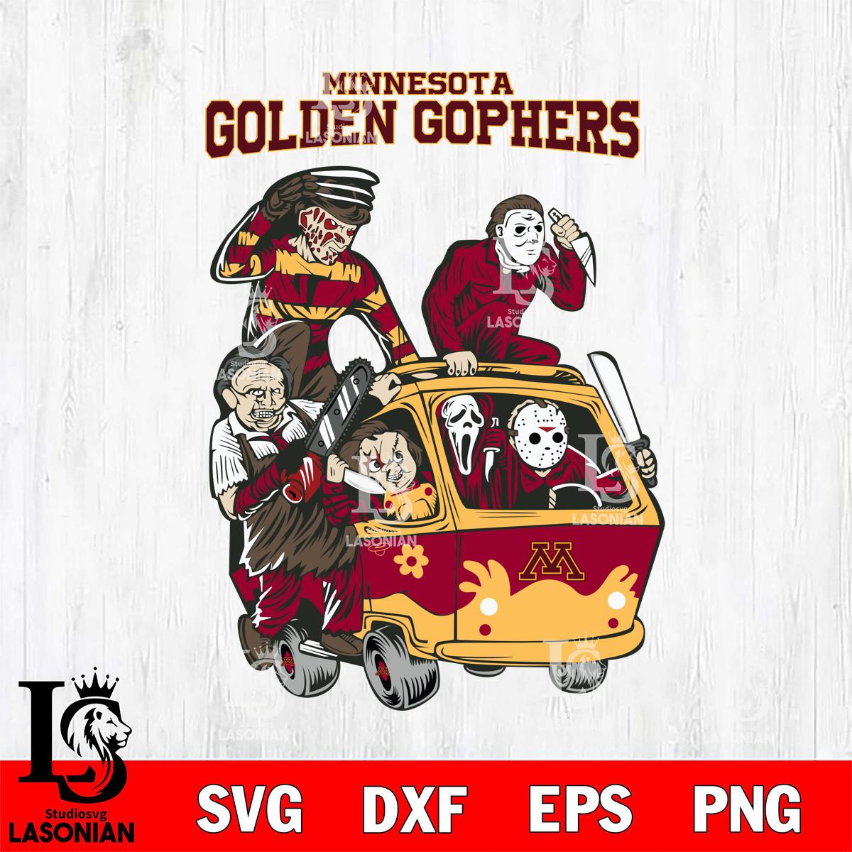 Minnesota Golden Gophers Jason Voorhees Horror 10 – lasoniansvg