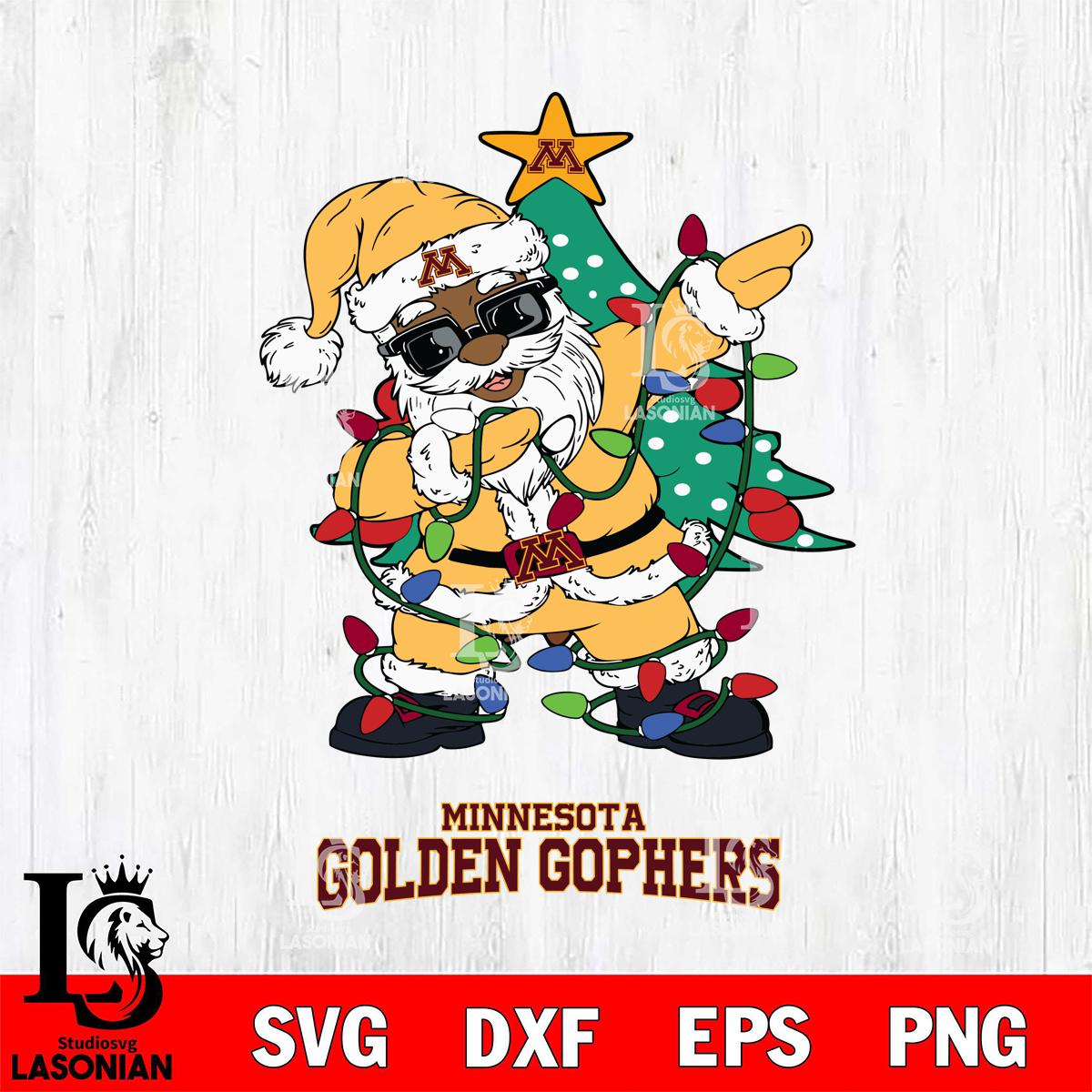 Minnesota Golden Gophers Santa Claus Ugly Christmas – lasoniansvg