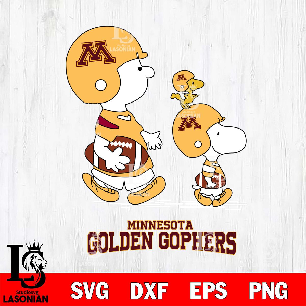 Minnesota Golden Gophers Snoopy Sport – lasoniansvg