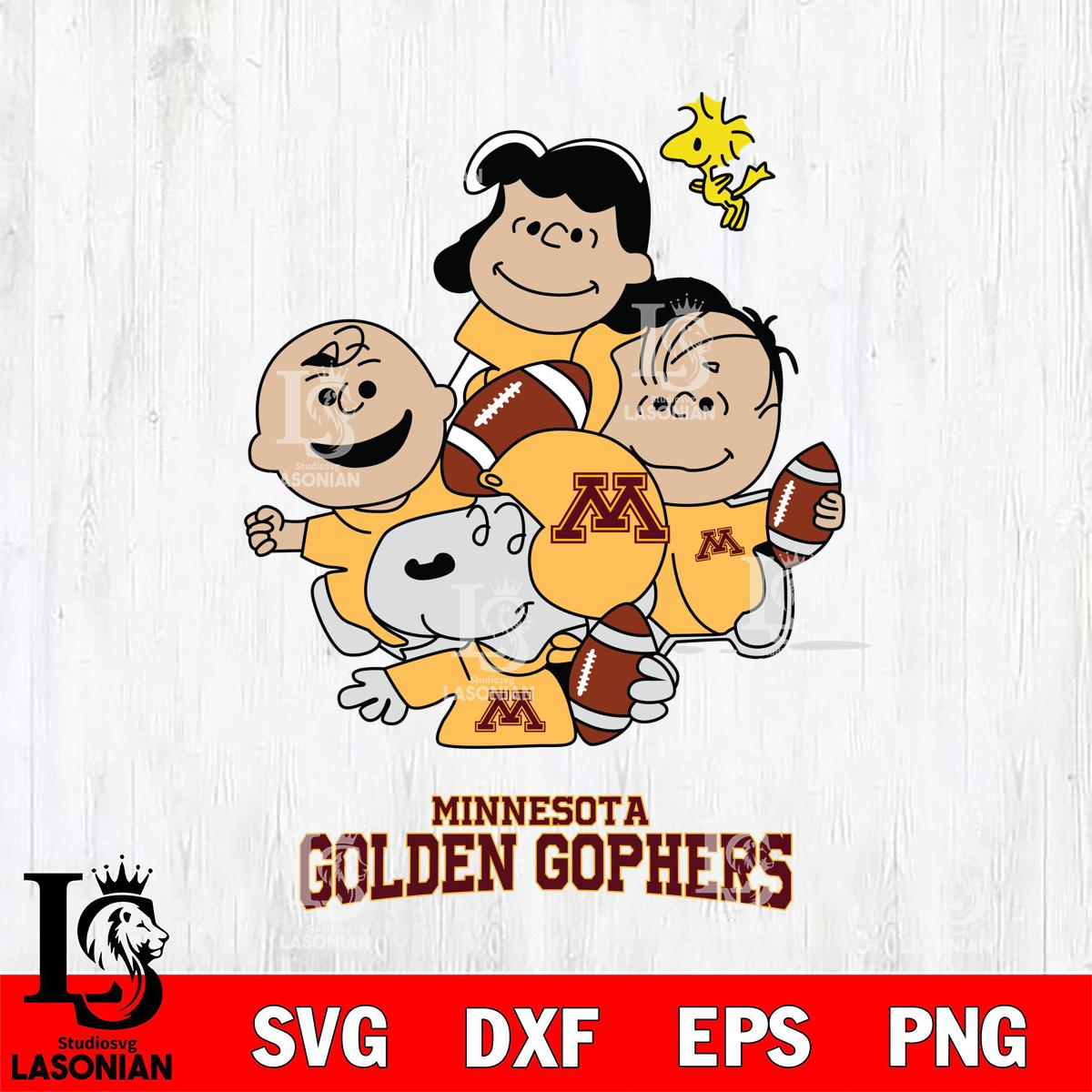 Minnesota Golden Gophers Snoopy Sport 4 – lasoniansvg