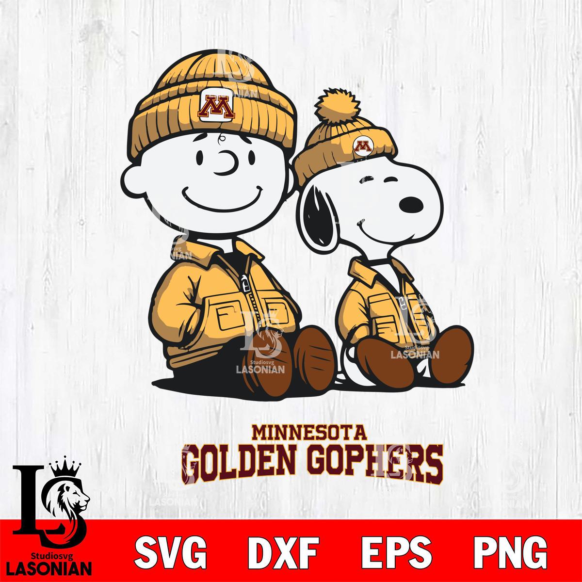 Minnesota Golden Gophers Snoopy Sport 6 – lasoniansvg