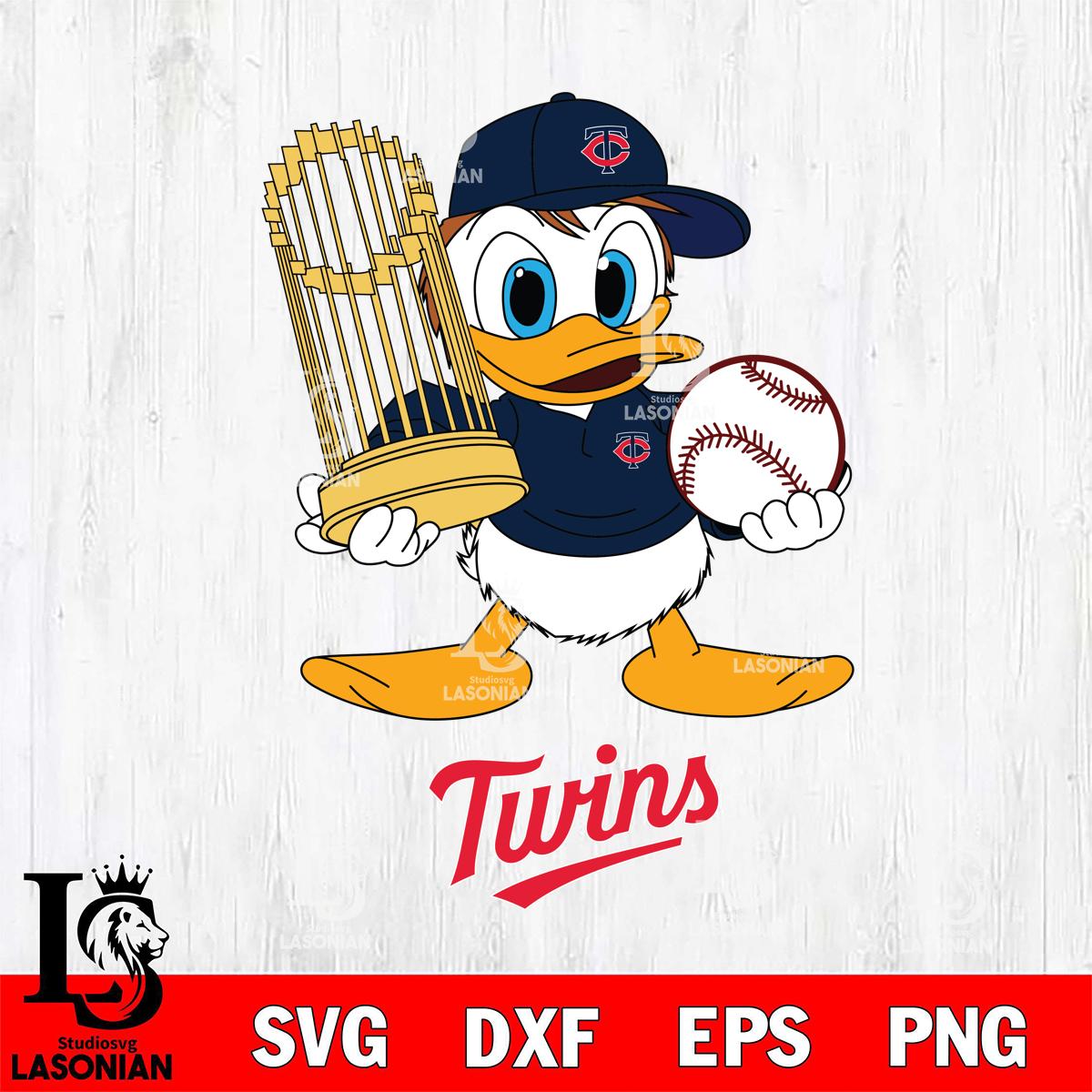 Minnesota Twins Donald Duck Champion MLB – lasoniansvg