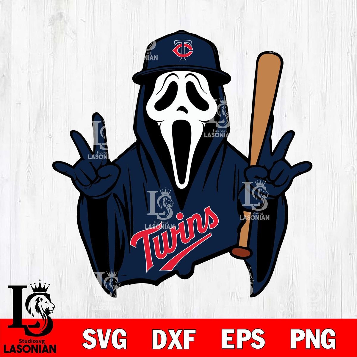 Minnesota Twins Ghostface 2 – lasoniansvg
