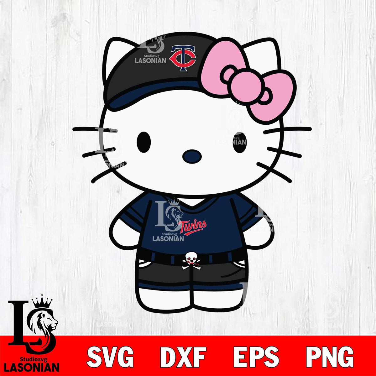 Minnesota Twins Hello Kitty Mlb Baseball – lasoniansvg