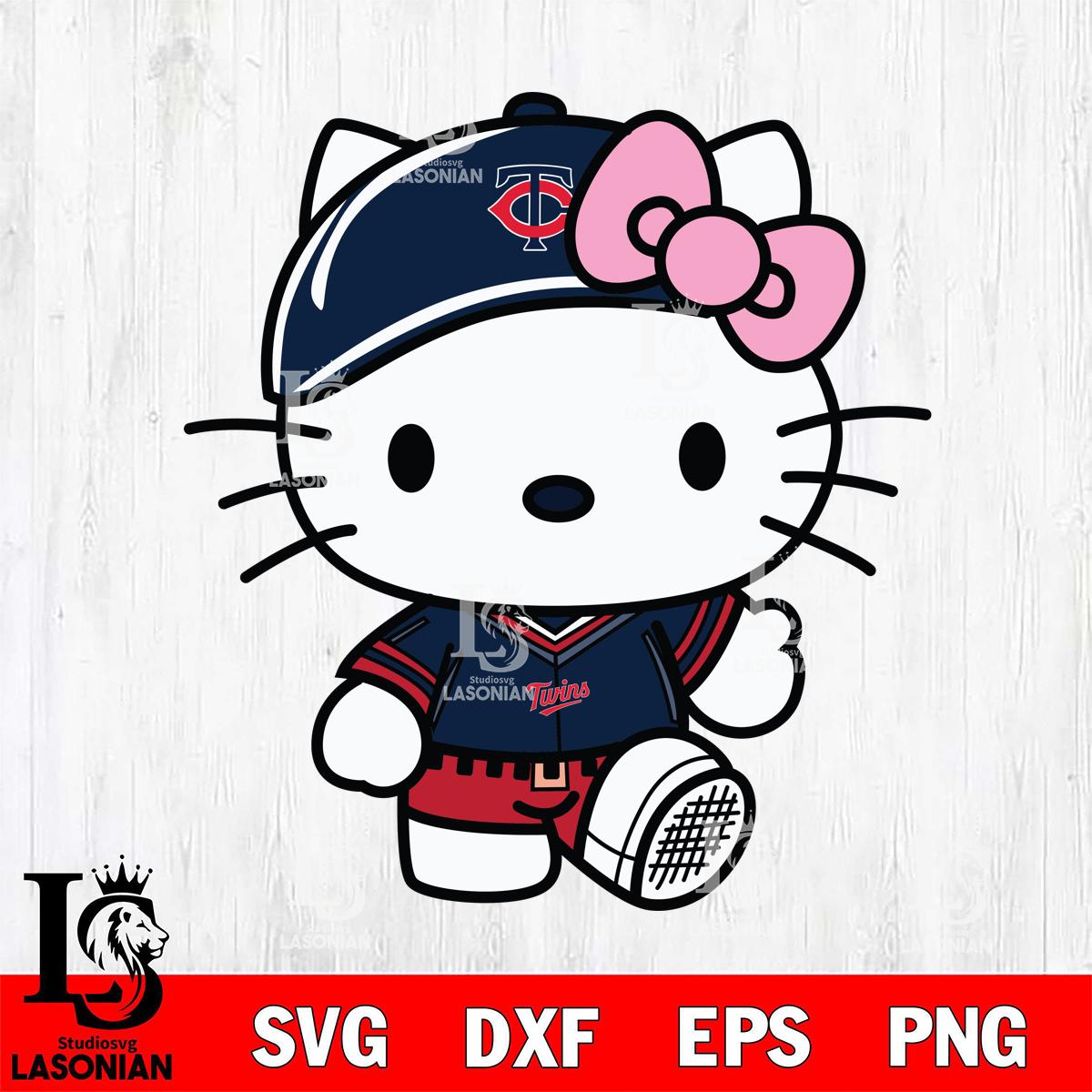 Minnesota Twins Hello Kitty Pink – lasoniansvg