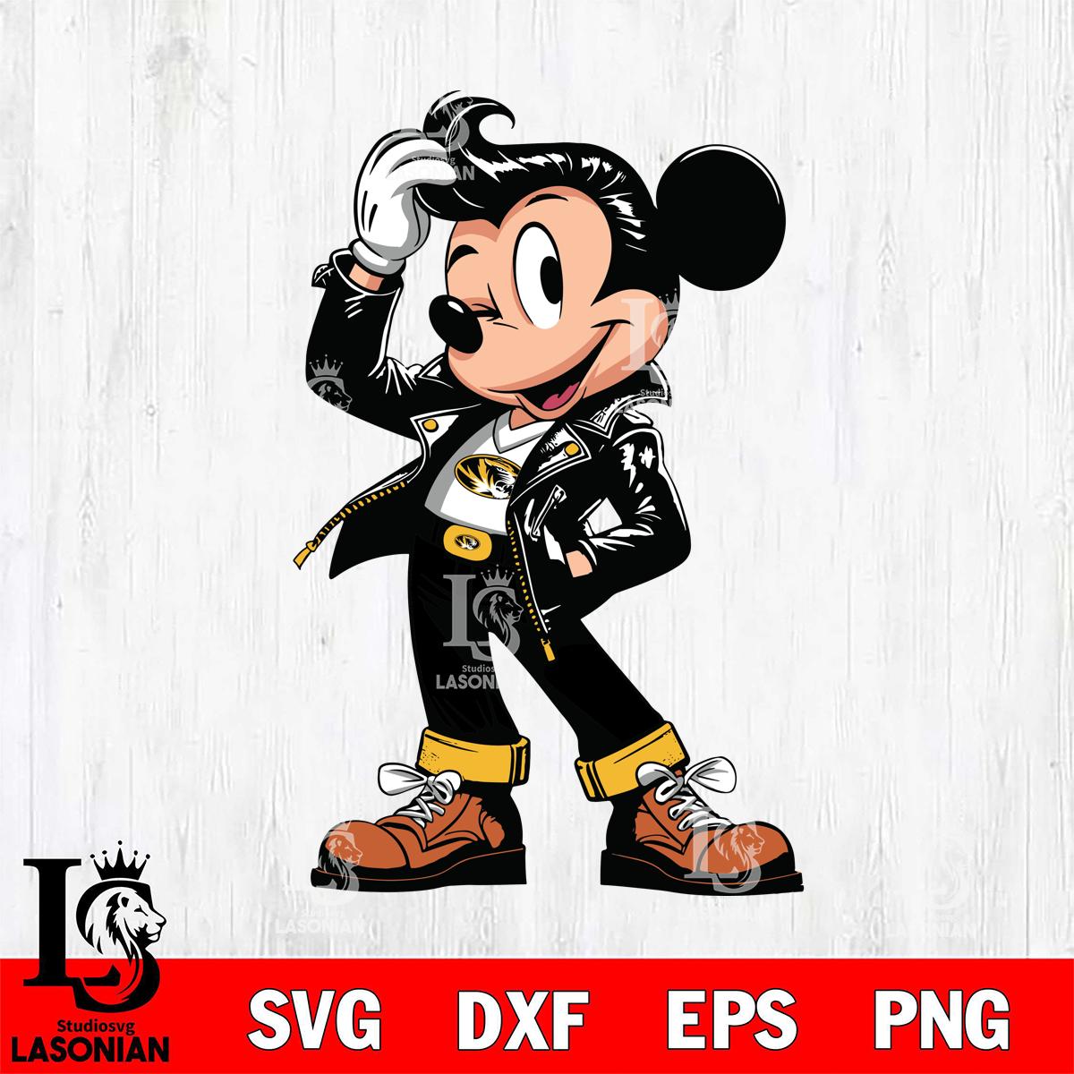 Missouri Tigers Handsome Mickey Mouse – lasoniansvg