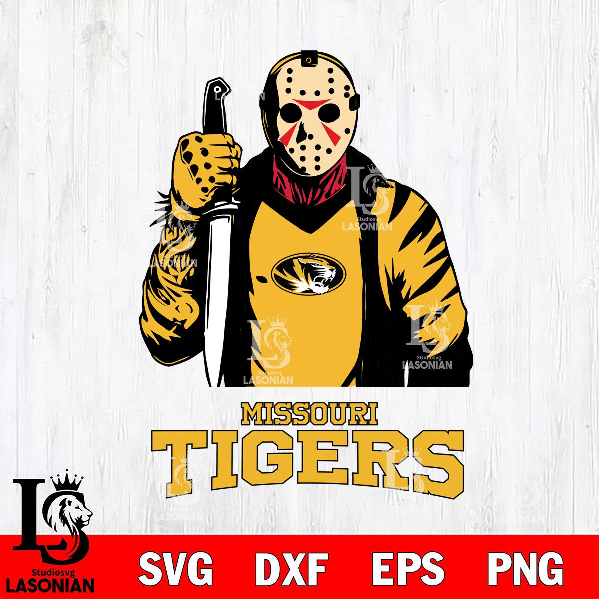 Missouri Tigers Jason Voorhees 6 – lasoniansvg