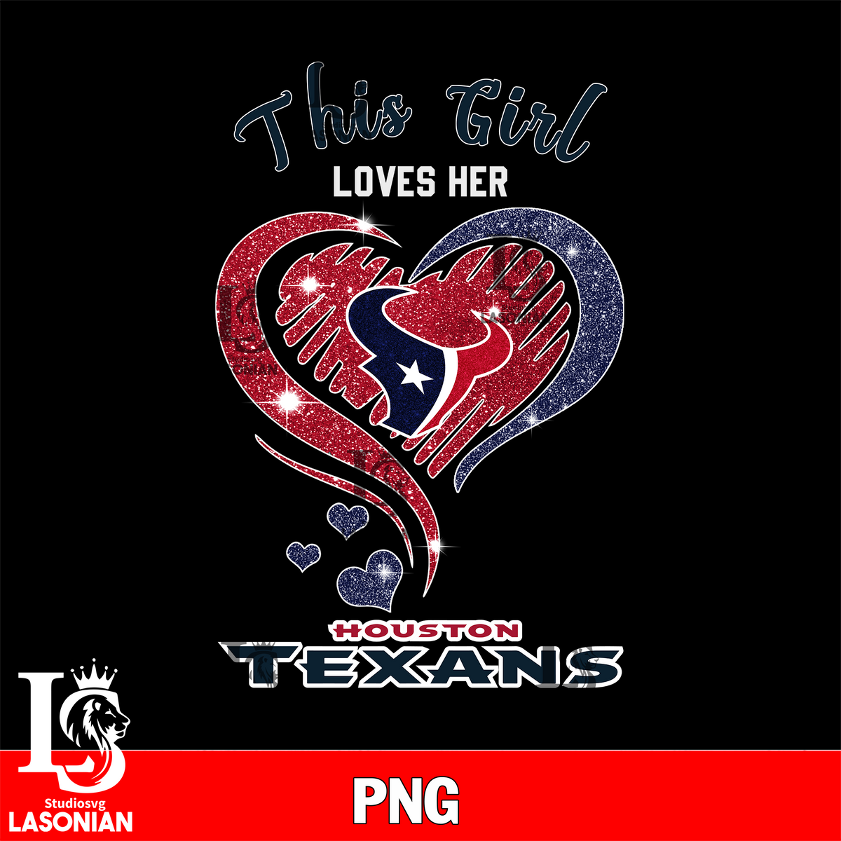 Houston Texans Logos Girl