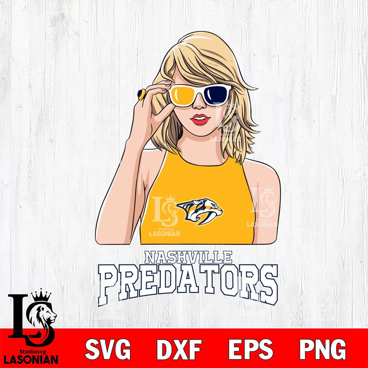 Nashville Predators And Taylor Swift Fan – lasoniansvg