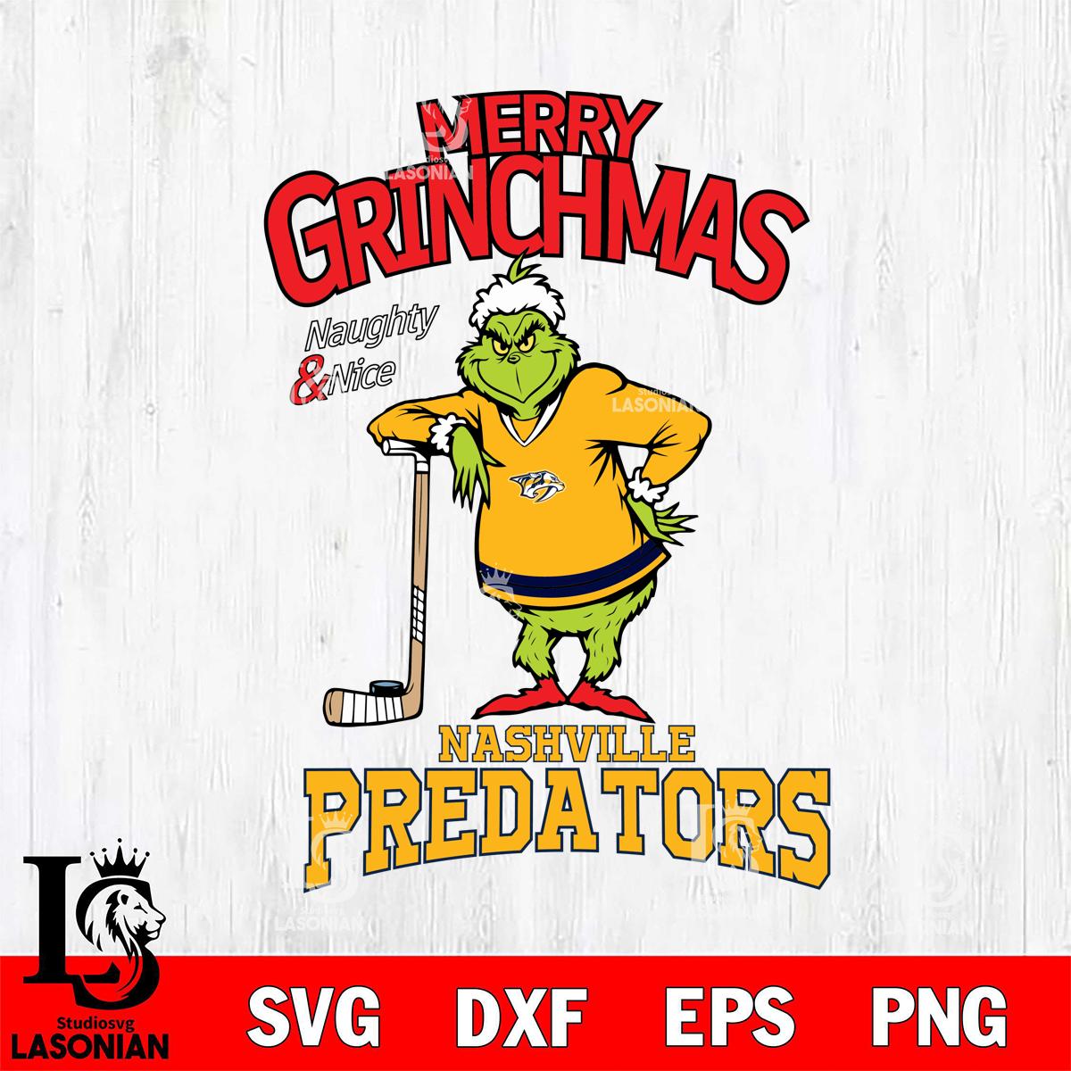 Nashville Predators Merry Grinchmas – lasoniansvg