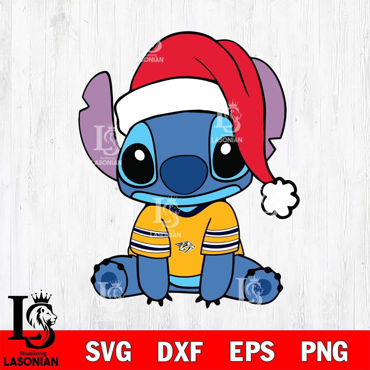 Nashville Predators Stitch Merry Christmas – lasoniansvg