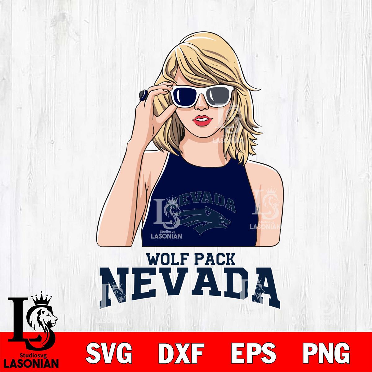 Nevada Wolf Pack And Taylor Swift Fan – lasoniansvg