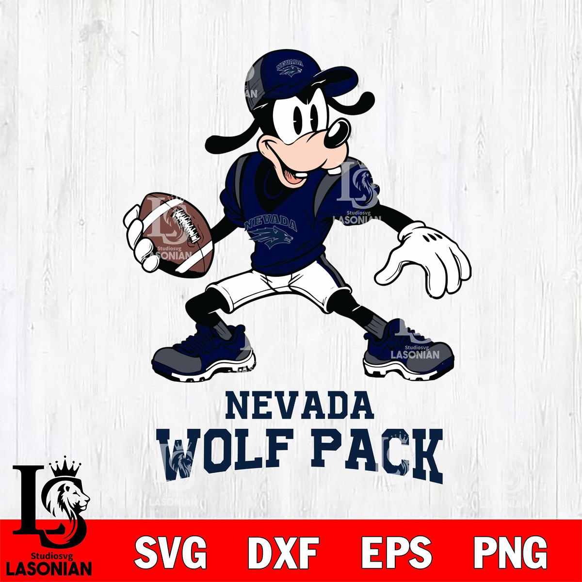 Nevada Wolf Pack Goofy Disney – lasoniansvg