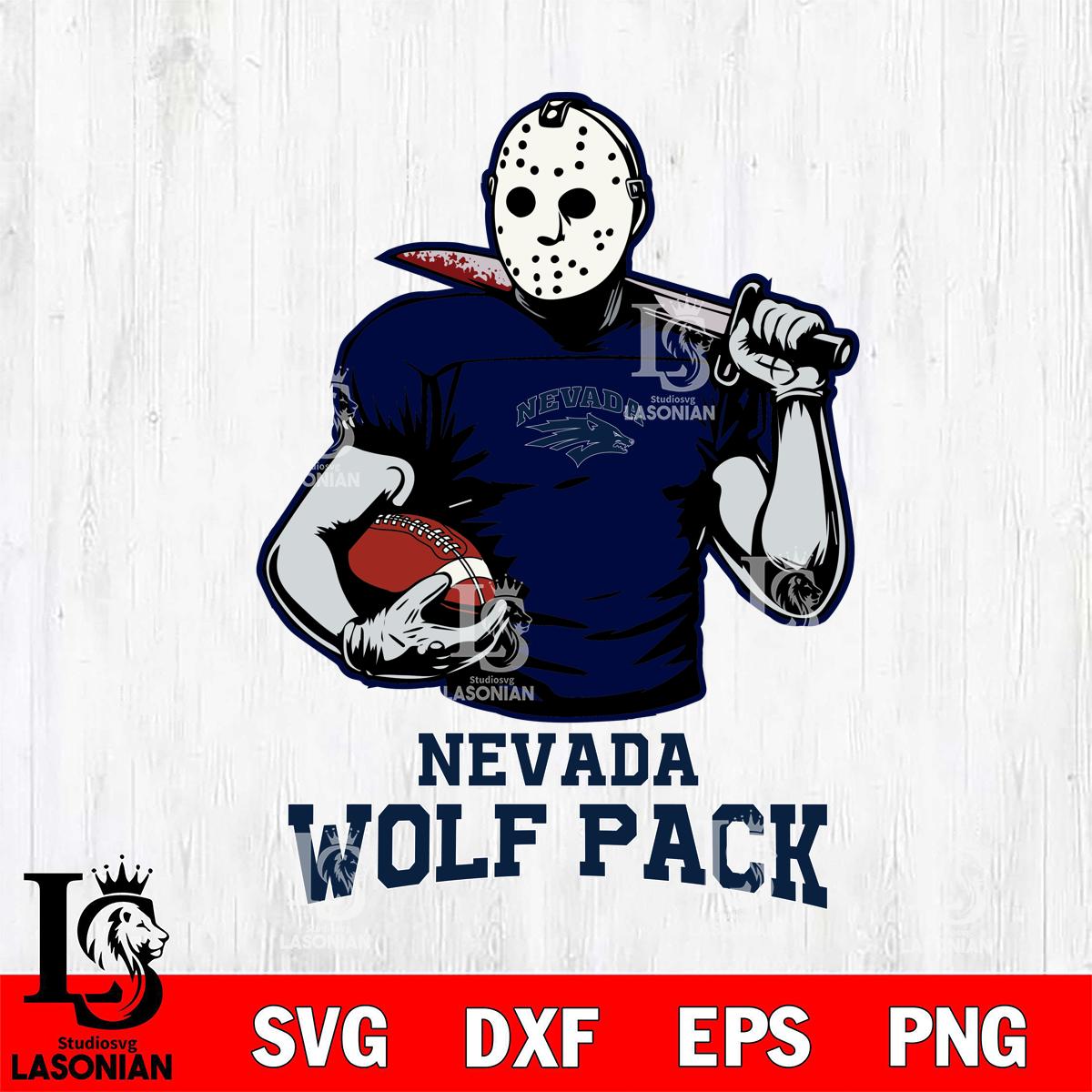 Nevada Wolf Pack Jason Voorhees 9 – lasoniansvg