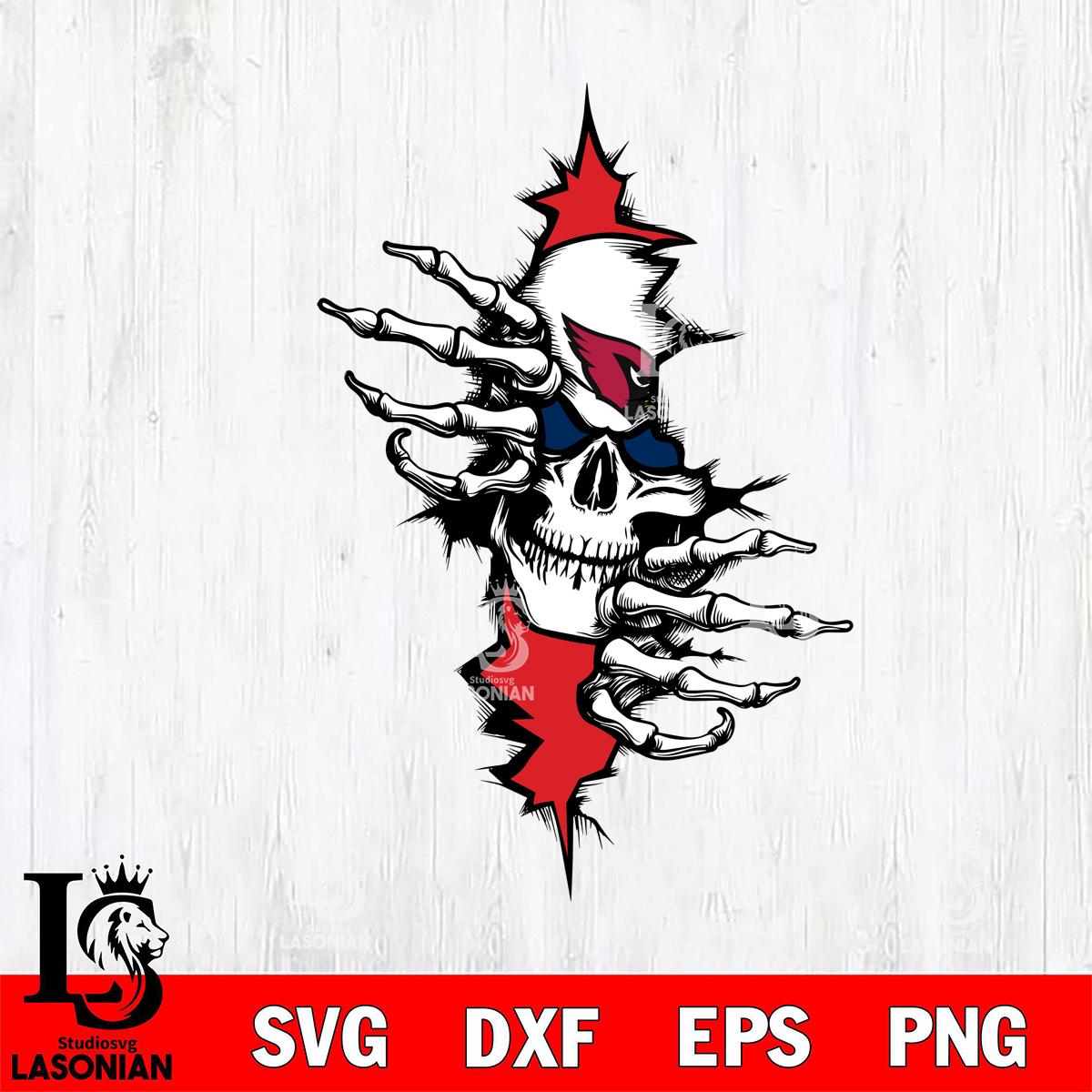 New England Patriots Badass Skull SVG – lasoniansvg