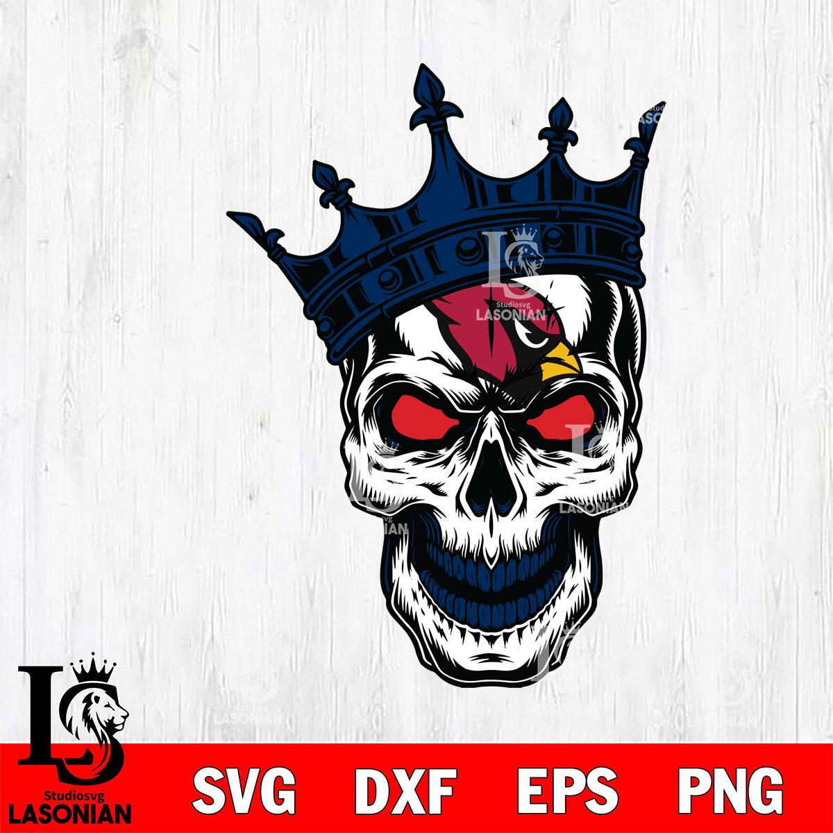 New England Patriots Badass king Skull SVG – lasoniansvg