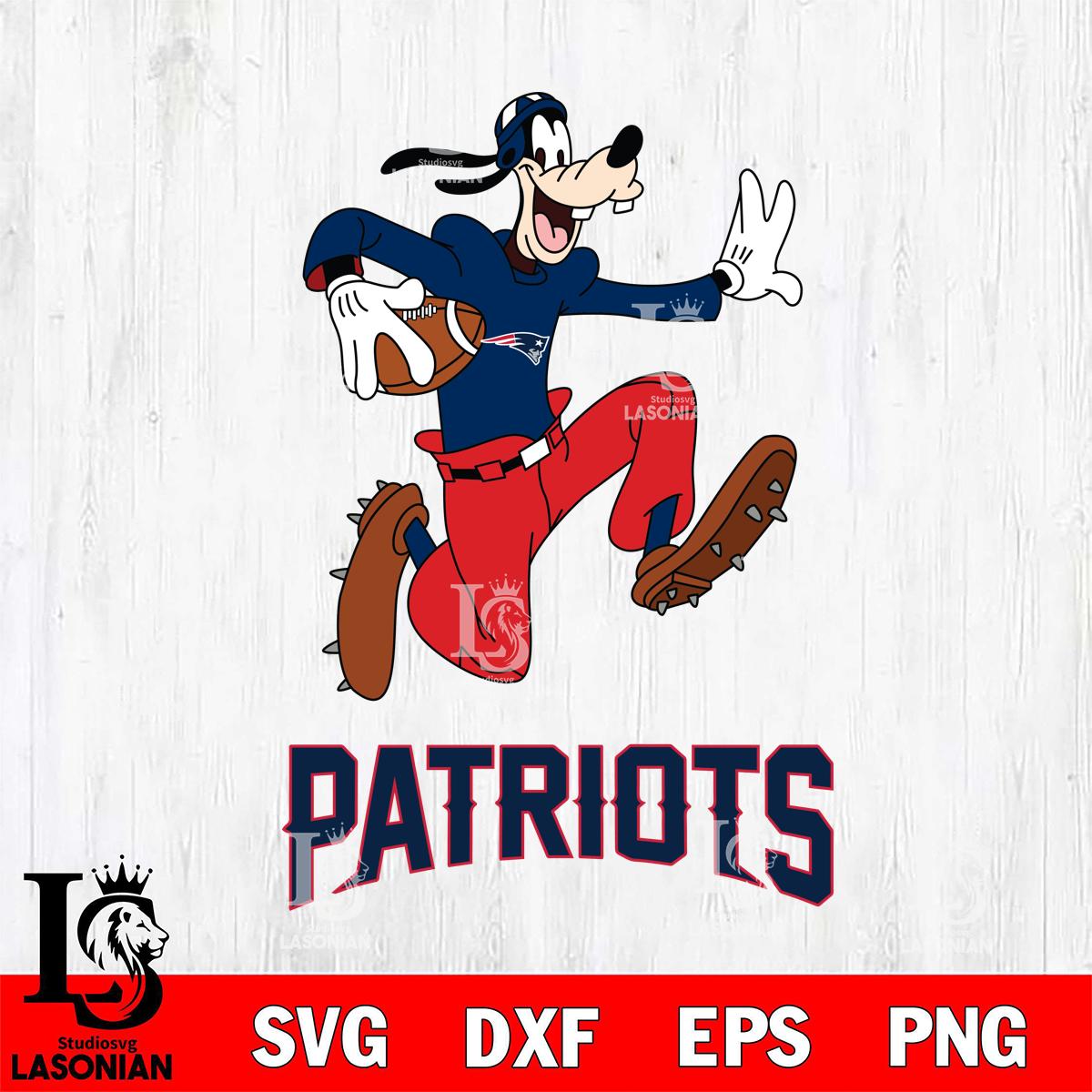 New England Patriots Goofy rugby Sport – lasoniansvg