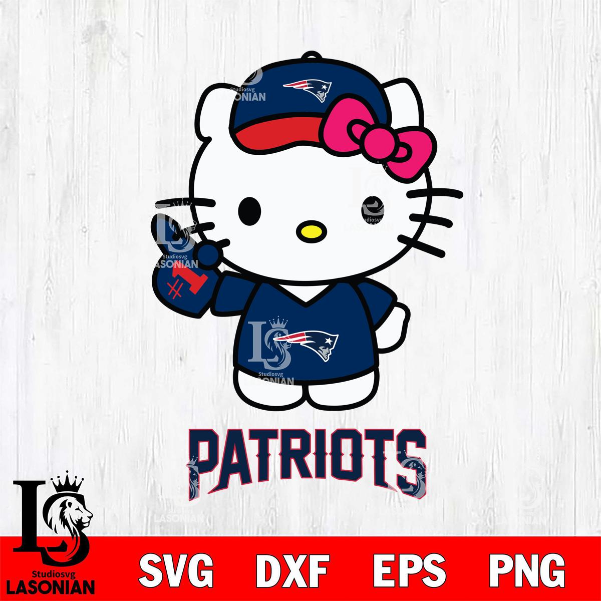 New England Patriots Hello Kitty Best Fan – lasoniansvg