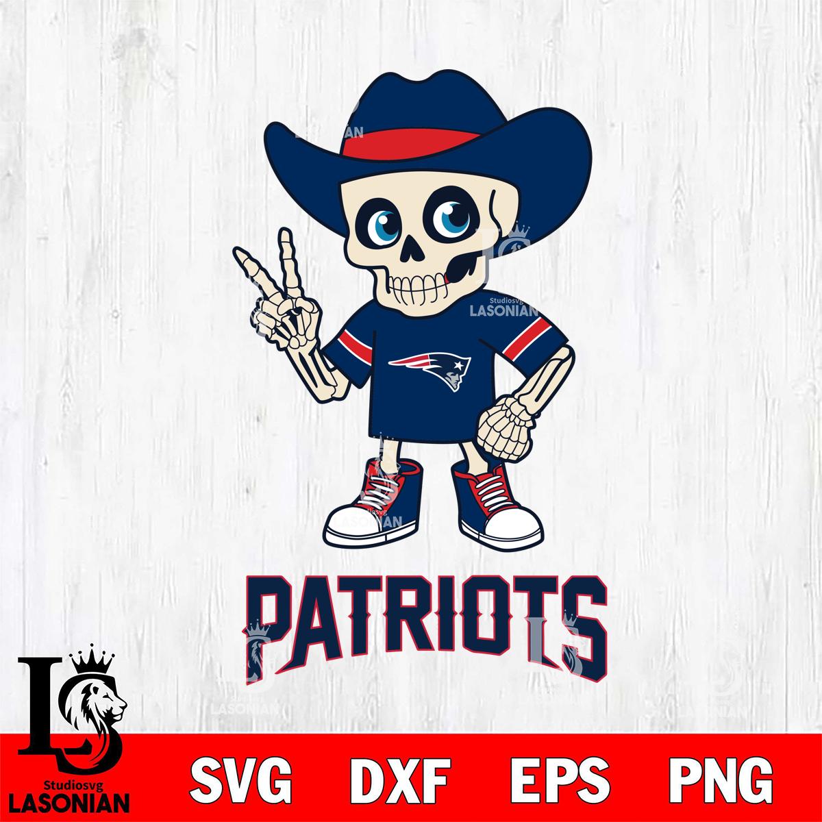 New England Patriots Skeleton Football 2 – lasoniansvg